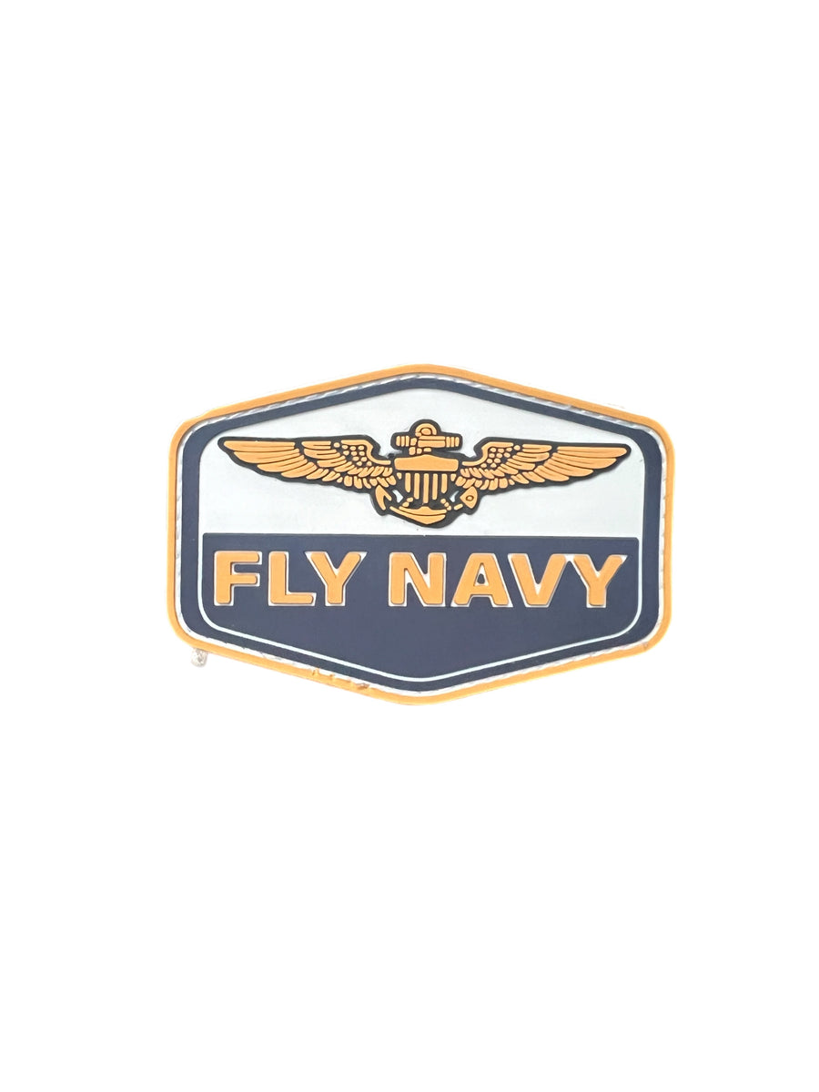 Fly Navy PVC Patch – The Logistic Jungle